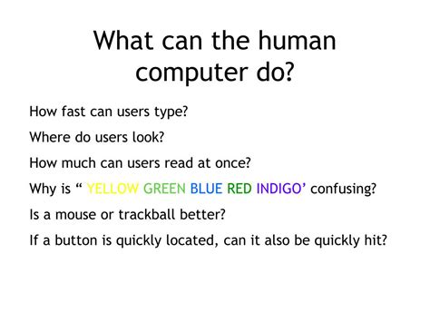 Ppt Cs 3724 Introduction To Human Computer Interaction Powerpoint Presentation Id322194