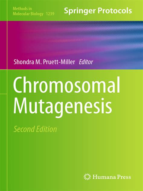Chromosomal Mutagenesis Pdf Crispr Dna Repair