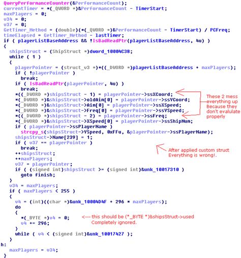 Struct Ida Pro Structures Defining Negative Offset 4 8 Offset