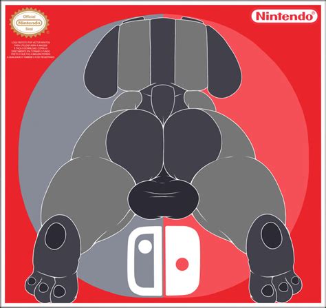 Rule 34 1futa Anthro Back View Big Balls Big Breasts Greey Nintendo