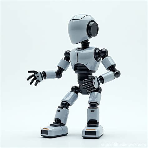 Mechanical Arm Robot D Animation Stable Diffusion Online