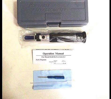 Salinity Handheld Refractometer Pet Supplies Homes And Other Pet
