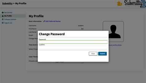 password submitty
