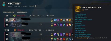 You Are Able To Get The Golden Spatula In Arena Rleagueoflegends