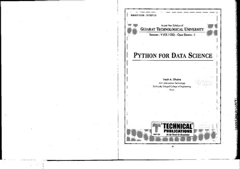 Python For Data Science GTU Studocu