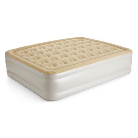 Serta Raised Queen Air Bed Mattress With Built In Neverflat Ac Air Pump