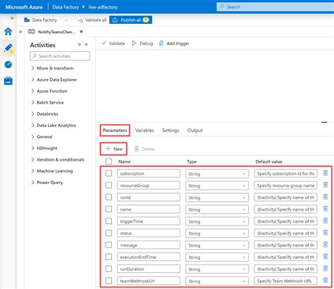 How to send notifications to a Microsoft Teams channel - Azure Data Factory & Azure Synapse ...