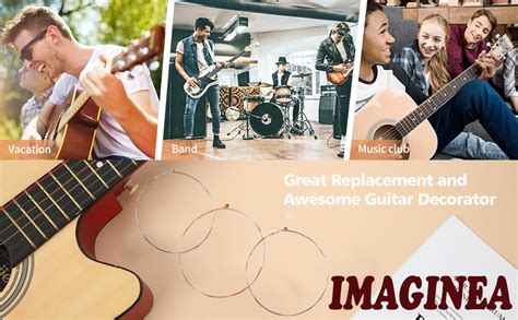 Imaginea® G 3rd Guitar String With 5 Picks Stainless Steel Guitar