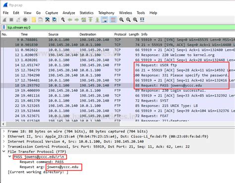 Wireshark For Pentester Password Sniffing