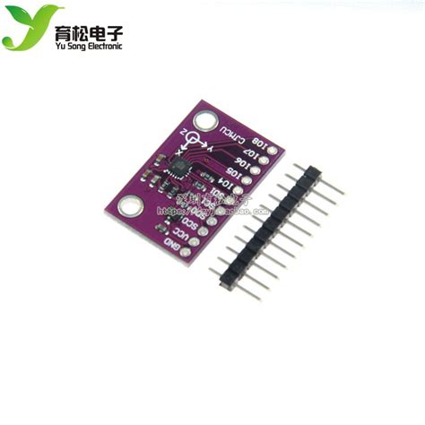 mma9555l pedometer high precision 3 axis acceleration sensor module