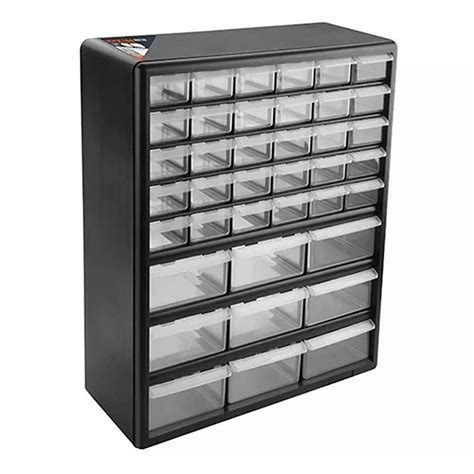 Kravetto 39 Drawer Plastic Storage Cabinet 39 Compartment Organizer