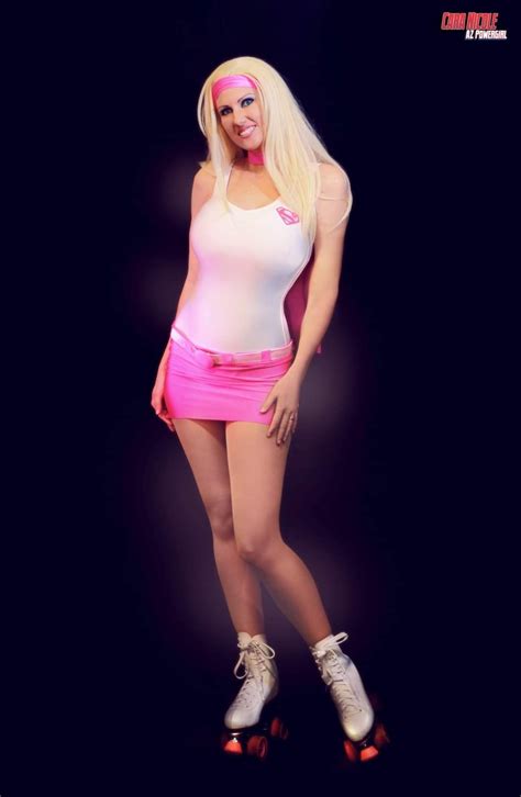 Pin On Az Powergirl Cara Nicole Cosplay Cara Nicole Fashion Cara