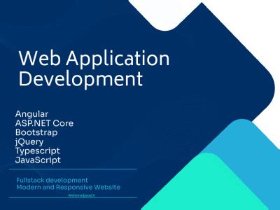 Asp Net Core With Angular And JQuery Application Upwork