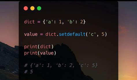 Prem Rana On Linkedin Python Setdefault Dictionary