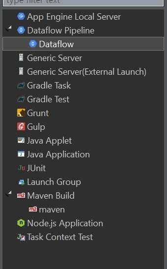 Java How To Set Gcp Credential In Eclipse To Run Dataflow Pipeline