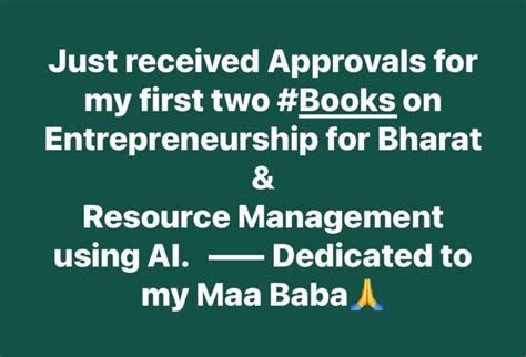 Dr Anirban Nandy On Linkedin Books