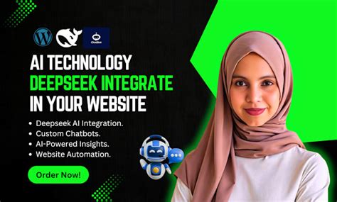 Integrate Deepseek Ai Chatbot Into Your Website For Powerful Automation By Codewithsadia33 Fiverr