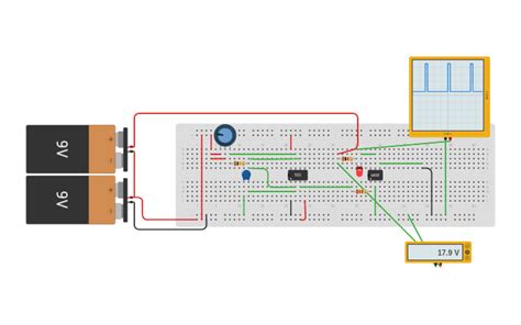 Circuit Design Frequency Amplifier Tinkercad