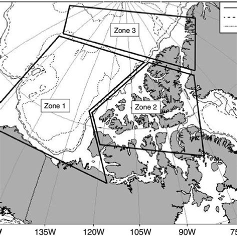 3 Map Defining Different Zones Of Collected Data In Figs 64 65