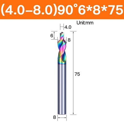 Counterbore Step Chamfer Drill Tungsten Steel Step Drill Two Stage Step For M3 12m 4 0 8 0