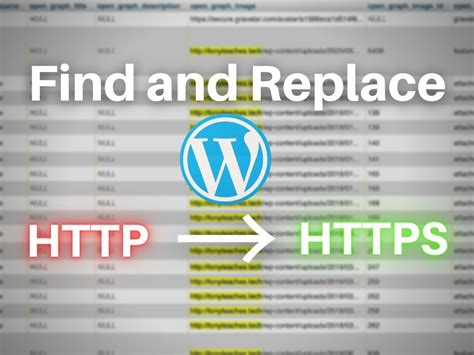 how to replace with in phpmyadmin bulk wordpress url update
