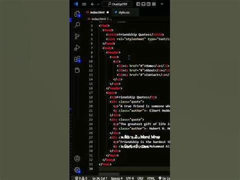 Let's try Chat GPT| Website using HTML CSS & CHAT GPT| #website #howto - YouTube