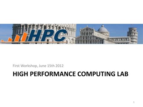 Ppt High Performance Computing Lab Powerpoint Presentation Free