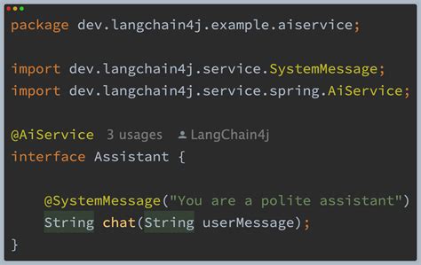 Springboot Langchain4j核心源码分析spring Langchain Csdn博客