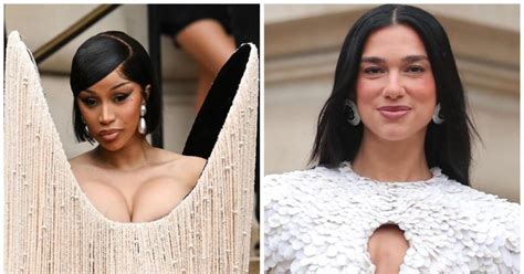 دوا ليبا وكاردي بي في عرض سكياباريللي للأزياء الراقية Et بالعربي