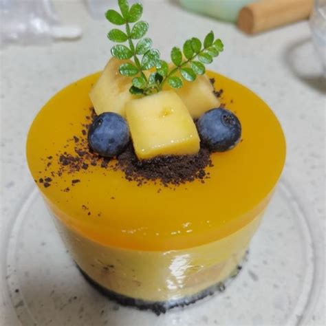 【芒果慕斯蛋糕图片】似水流年c5xf下厨房