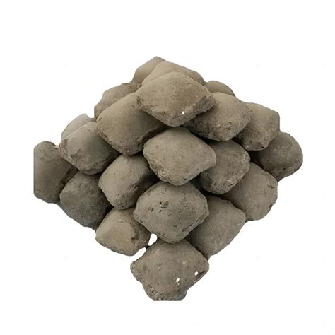 Caustic Calcined Magnesite Calclum Briquettes For Adjusting Furnace