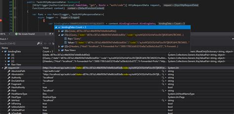 Trigger Binding Data Only Has First Query Parameter Keyed · Issue 580 · Azureazure