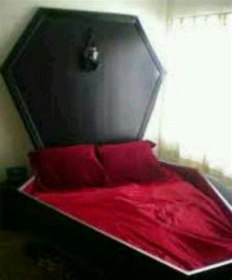 Coffin Bed Gothic Decor Bedroom Home Furniture