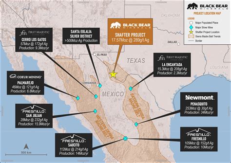 Shafter Silver Project Black Bear Minerals