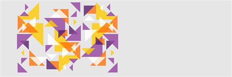 플랫 삼각형 추상 보라색 노란색 다채로운 복고풍 와이드 배너 디자인 배경 현대 추상적 인 기하학적 배너 배경 0명에 대한 스톡 벡터 아트 및 기타 이미지 Istock