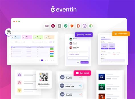 eventin events manager and event ticket plugin