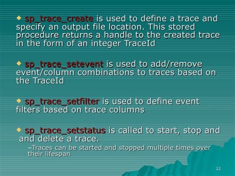 Sql Server Tracing Using The Sql Server Default Trace To Audit Events