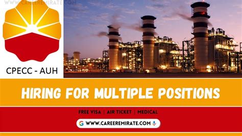 Cpecc Abu Dhabi Career Exciting Job Opportunities In The China