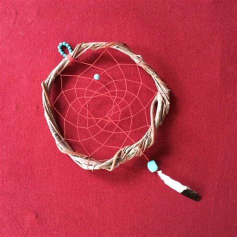 Red Dreamcatcher Etsy