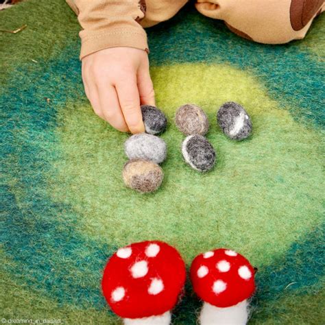 Toadstool Mushroom Play Mat Playscape Dragonfly Toys
