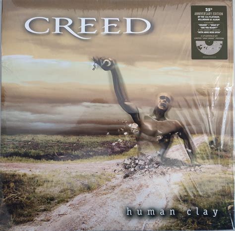 Creed Human Clay 2 X Vinyl Grey Smoke 25th Anniversary Gatefold