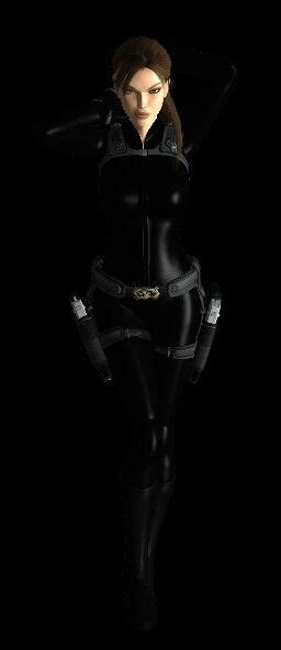 Lara Croft Cat Suit Девушка из фэнтези