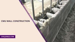 What Is CMU Wall Advantages Disadvantages Of CMU Walls Applications Of Concrete Masonry Unit