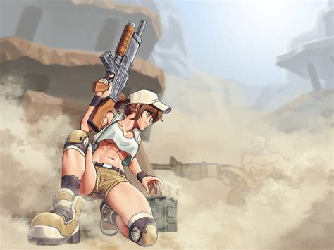 Lyoung0j Fio Germi Metal Slug Character Request Highres Making Of