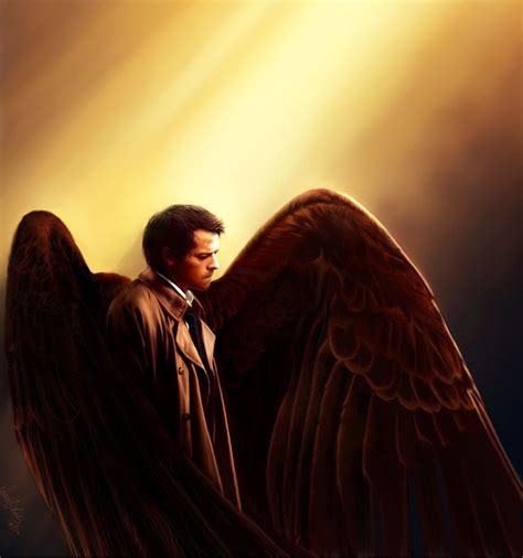 Pin By Sireana Blackhall On My Angel Castiel Supernatural Art