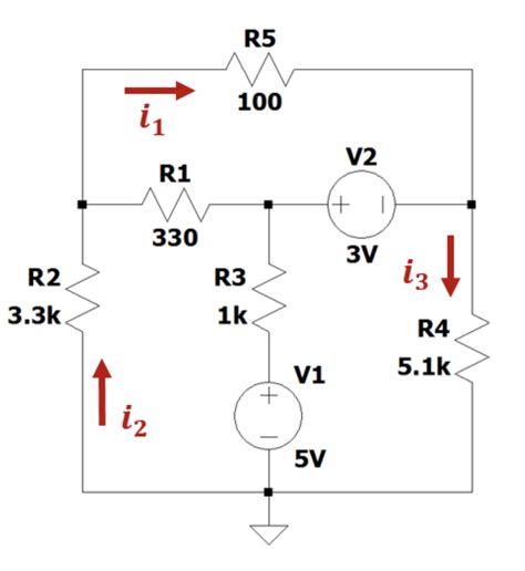Solved What Is The Current Flowing Through R1 And R3