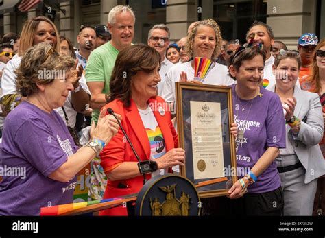 New York United States 30th June 2024 New York Governor Kathy
