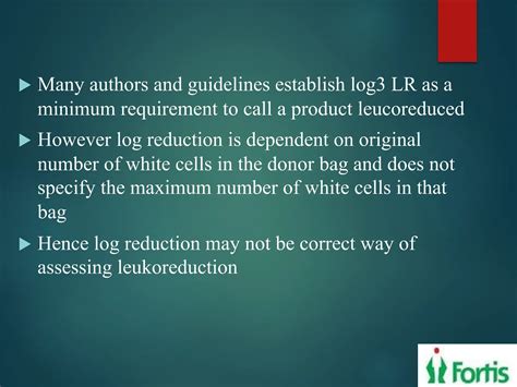 19 Leukoreduction1 1 Pdf Ppt On Leucoreduction Pdf