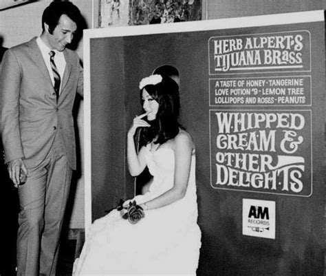 Herb Alpert And Cover Model Dolores Erickson 1965 Roldschoolcool