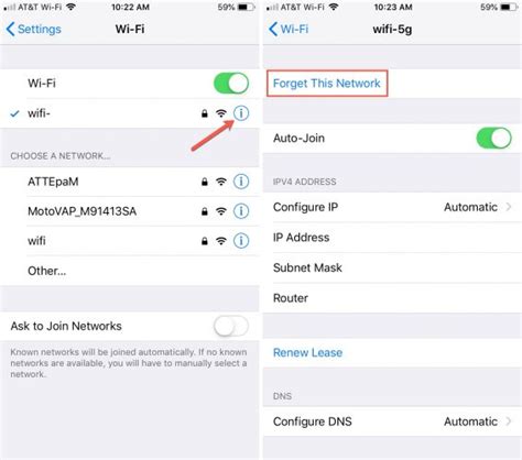 How To Forget A Wi Fi Network On IPhone IPad And Mac
